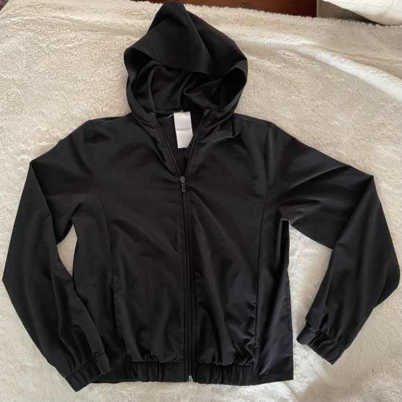 Avia | Jackets & Coats | Avia Black Long Sleeve Full Zip Hooded ...